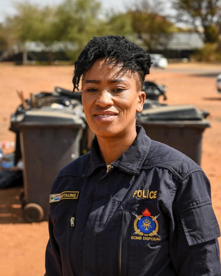 SAPS PAYS TRIBUTE TO WOMEN IN LAW ENFORCEMENT: CONSTABLE MOTAUNG, A ...